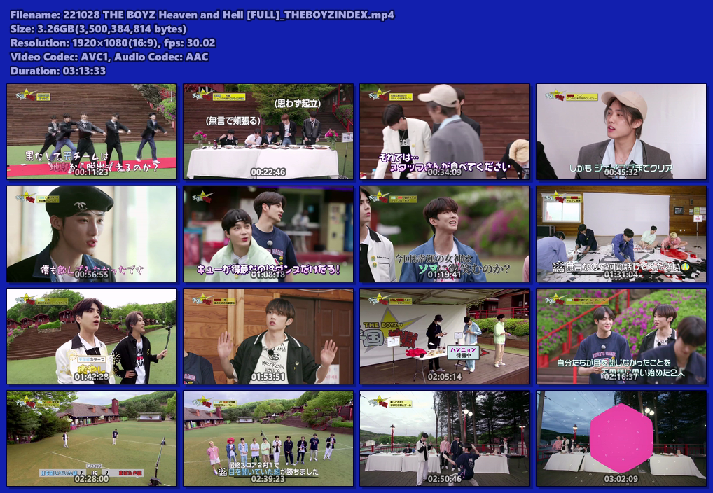 221028 THE BOYZ Heaven and Hell [FULL]