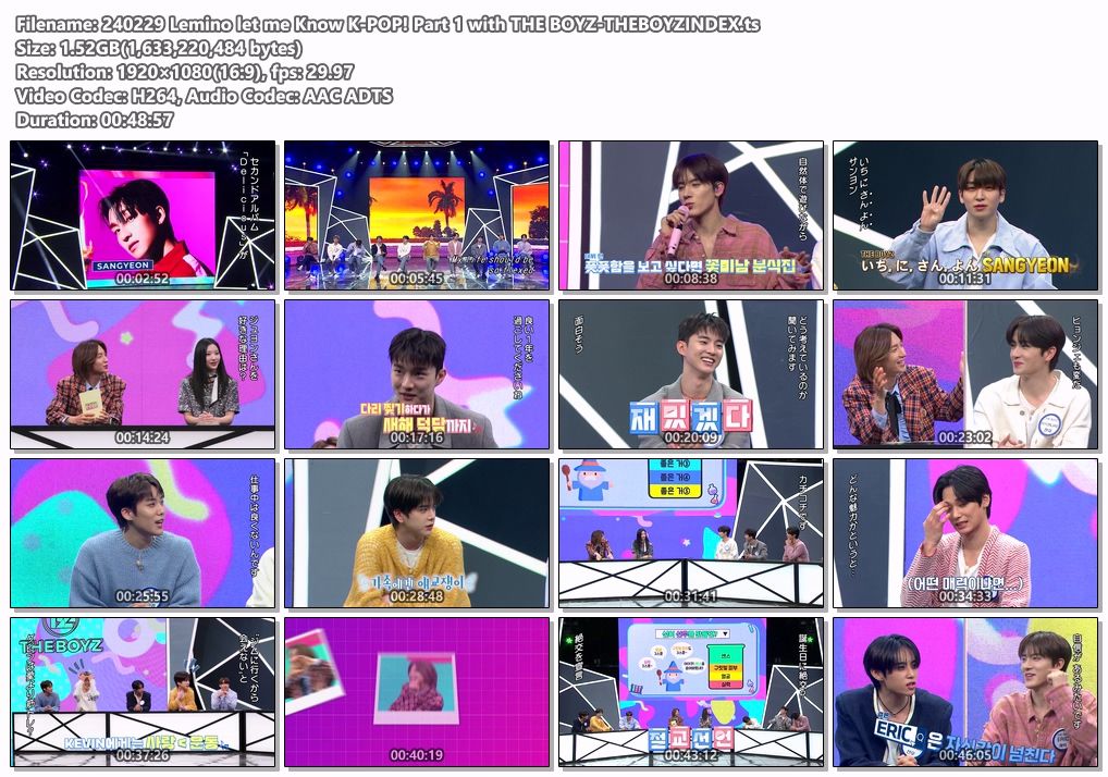 Lemino let me Know K-POP! Part 1 and Part 2 with THE BOYZ