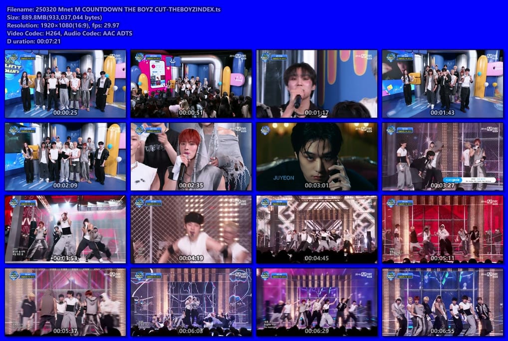250320 Mnet M COUNTDOWN THE BOYZ CUT