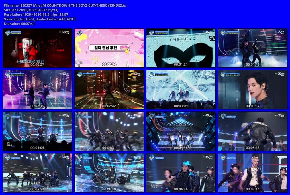 250327 Mnet M COUNTDOWN THE BOYZ CUT