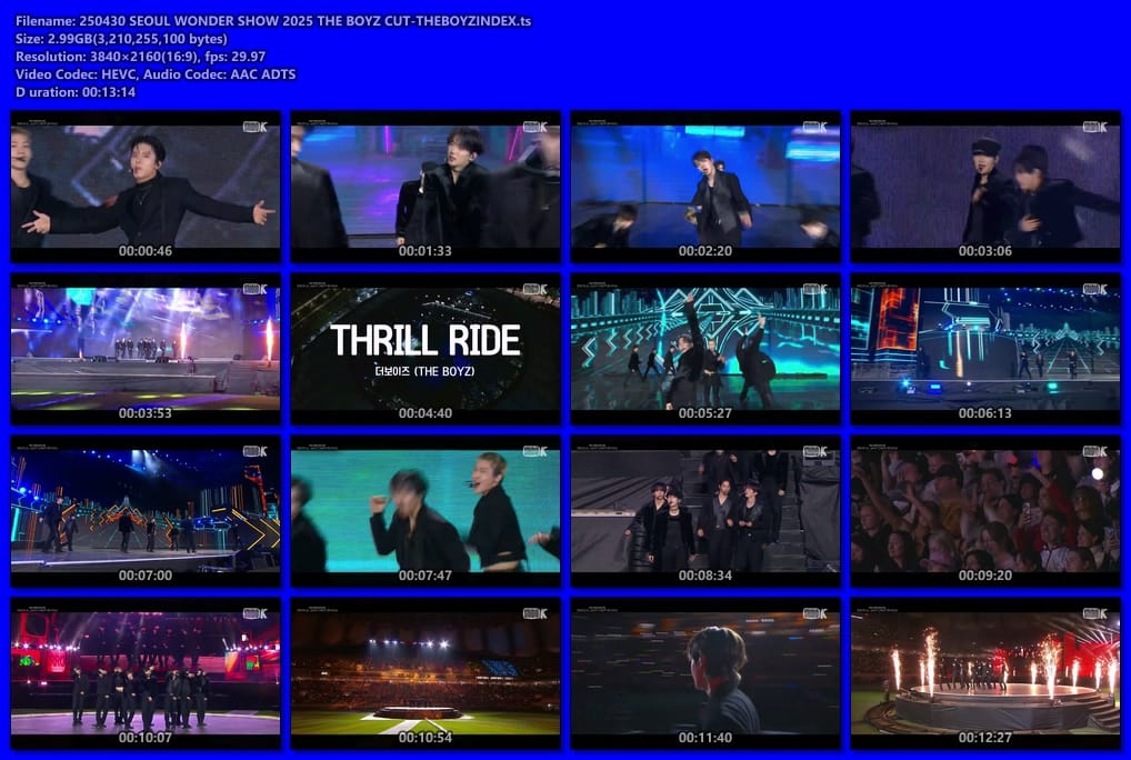 250430 SEOUL WONDER SHOW 2025 THE BOYZ CUT