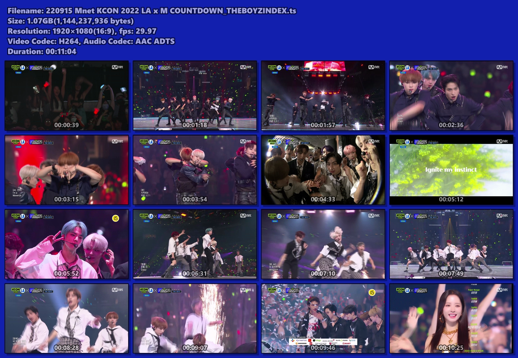 220915 Mnet KCON 2022 LA x M COUNTDOWN